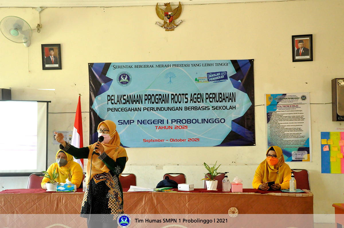 PROGRAM ROOTS AGEN PERUBAHAN PENCEGAHAN PERUNDUNGAN SMP NEGERI 1 ...