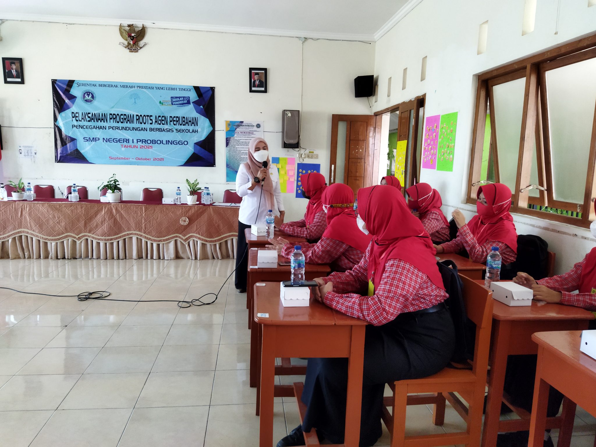 PROGRAM ROOTS AGEN PERUBAHAN PENCEGAHAN PERUNDUNGAN SMP NEGERI 1 ...